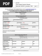 Engineering Change Request Form | PDF | Technology & Engineering