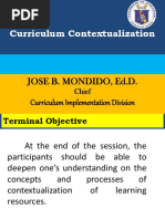 Indigenization and Contextualization of The Curriculum | PDF ...