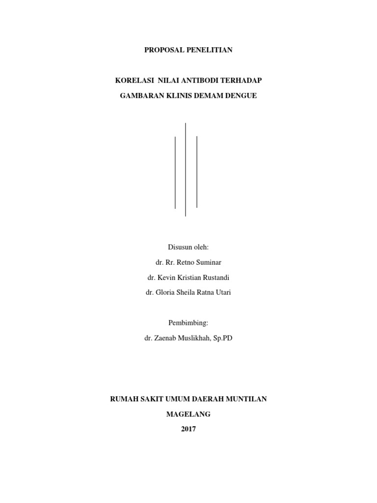 Proposal Penelitian (Cover) | PDF