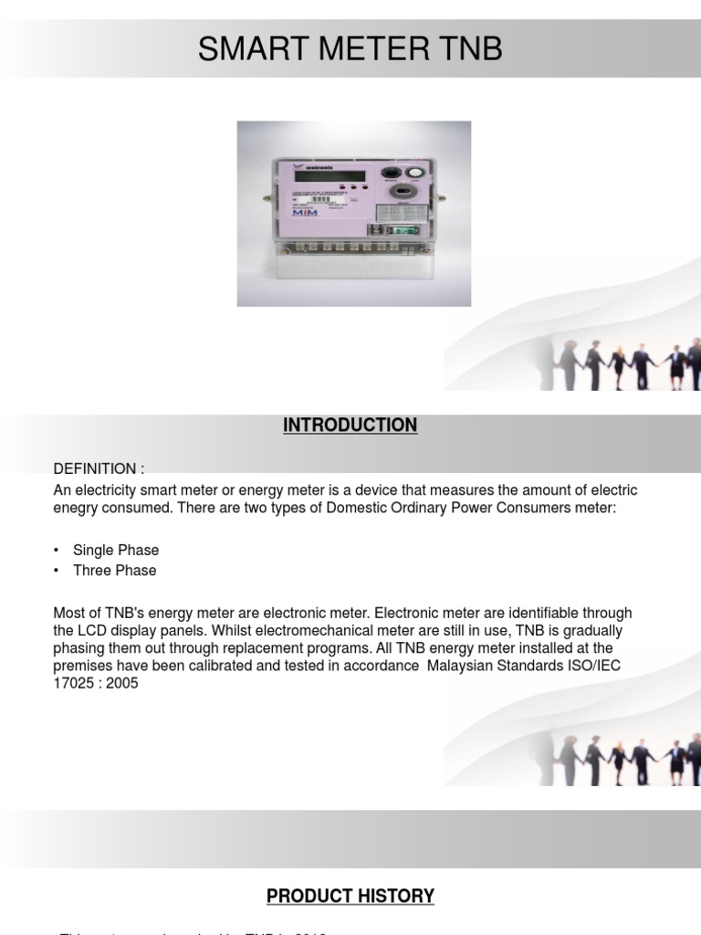 Presentation1 TNB Smart Meter | PDF