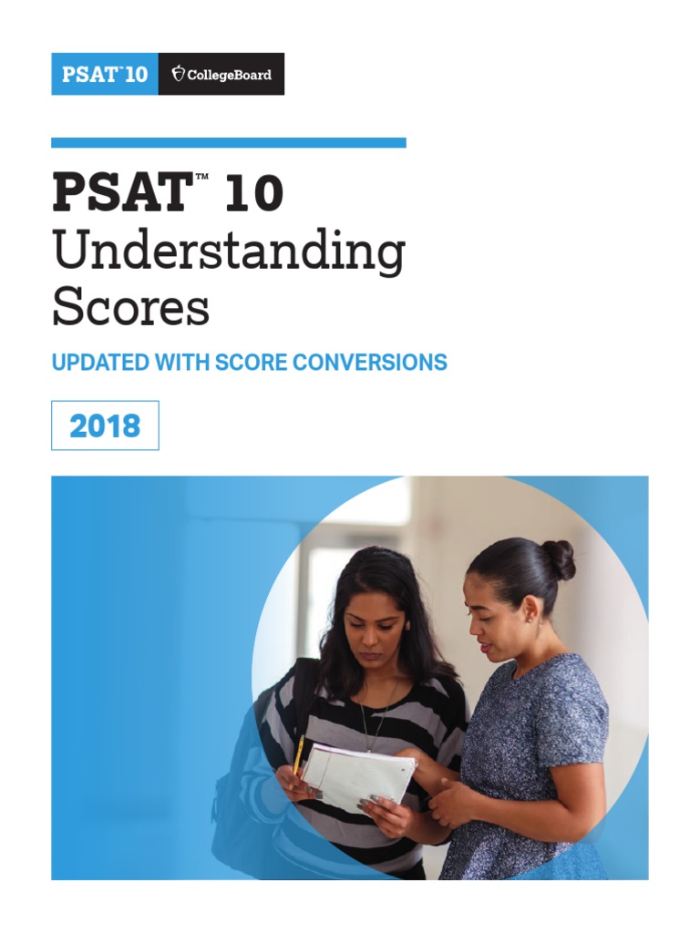 2018 PSAT 10 Answers and Score Conversion | PDF | Psat/Nmsqt | Sat