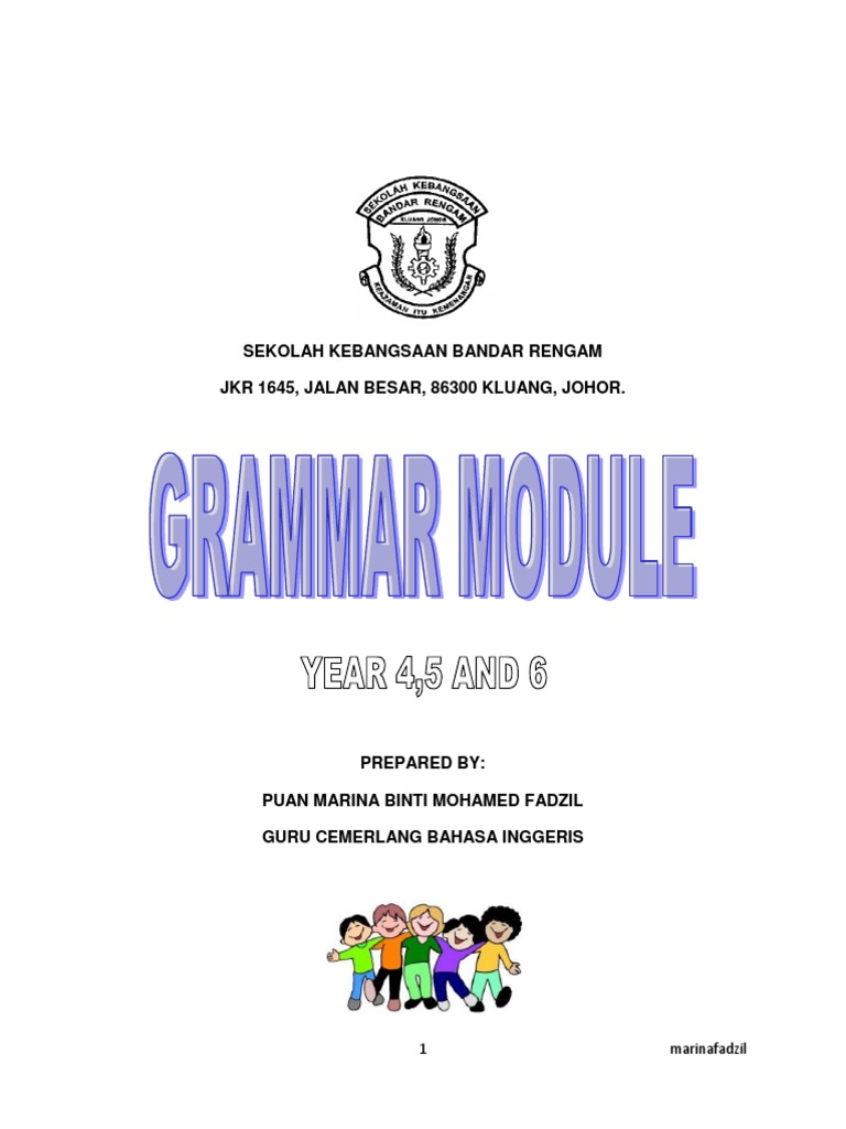 Grammar Module | PDF | Syntax | Grammar