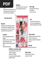 Anatomy of A Magazine Layout | PDF | Serif | Typefaces