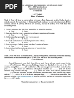 Listening - Homework 2: Brushes 285 Ramdhanie | PDF | The Arts | Plastic Arts