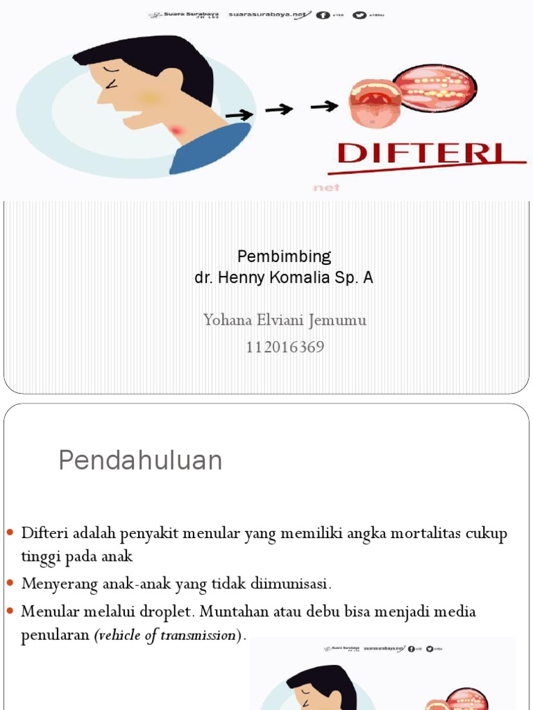 Difteri Pada Anak | PDF