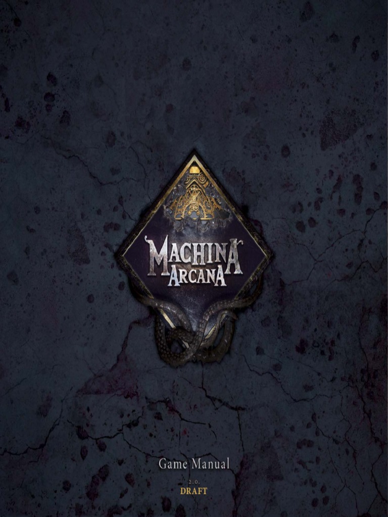 Machina Arcana - Manual Draft | PDF | Leisure