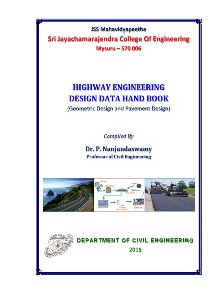 Highway Engineering Design Guide | PDF | Deformation (Engineering) | Road