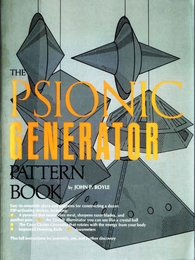 Johan P Boyle Psionic Generator PDF | PDF | Dowsing | Nature