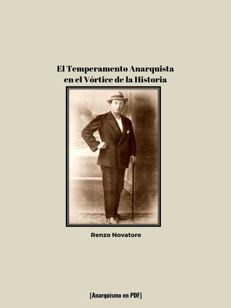 Novatore, Renzo - El Temperamento Anarquista en El Vórtice de La ...