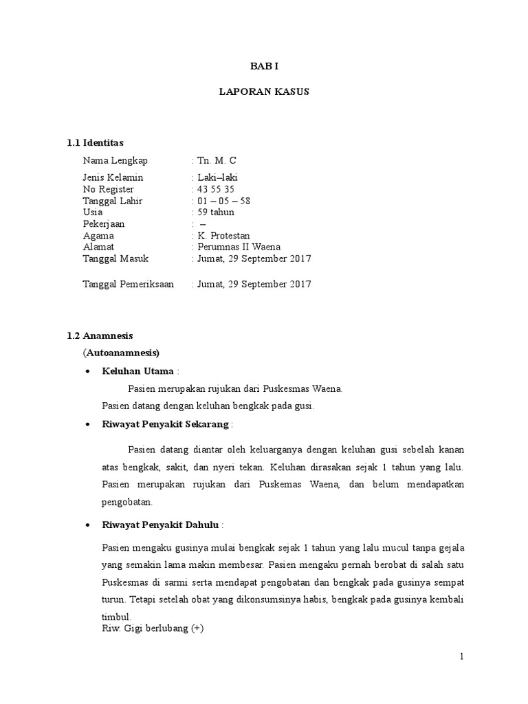 Kista Radikuler | PDF