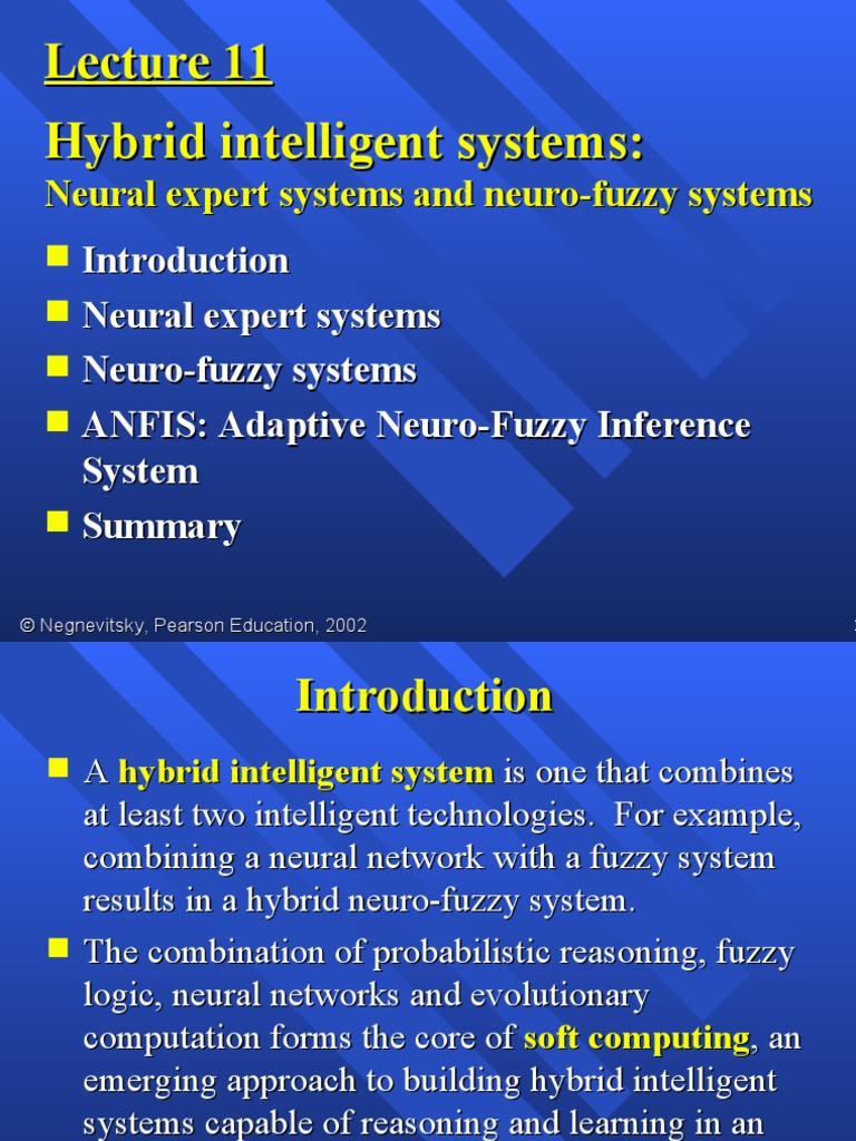 Hybrid Intelligent Systems | PDF | Nature | Fuzzy Logic