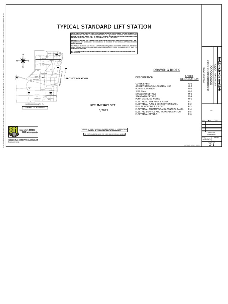 Lift Station Design Standards | PDF | Materials | Civil Engineering