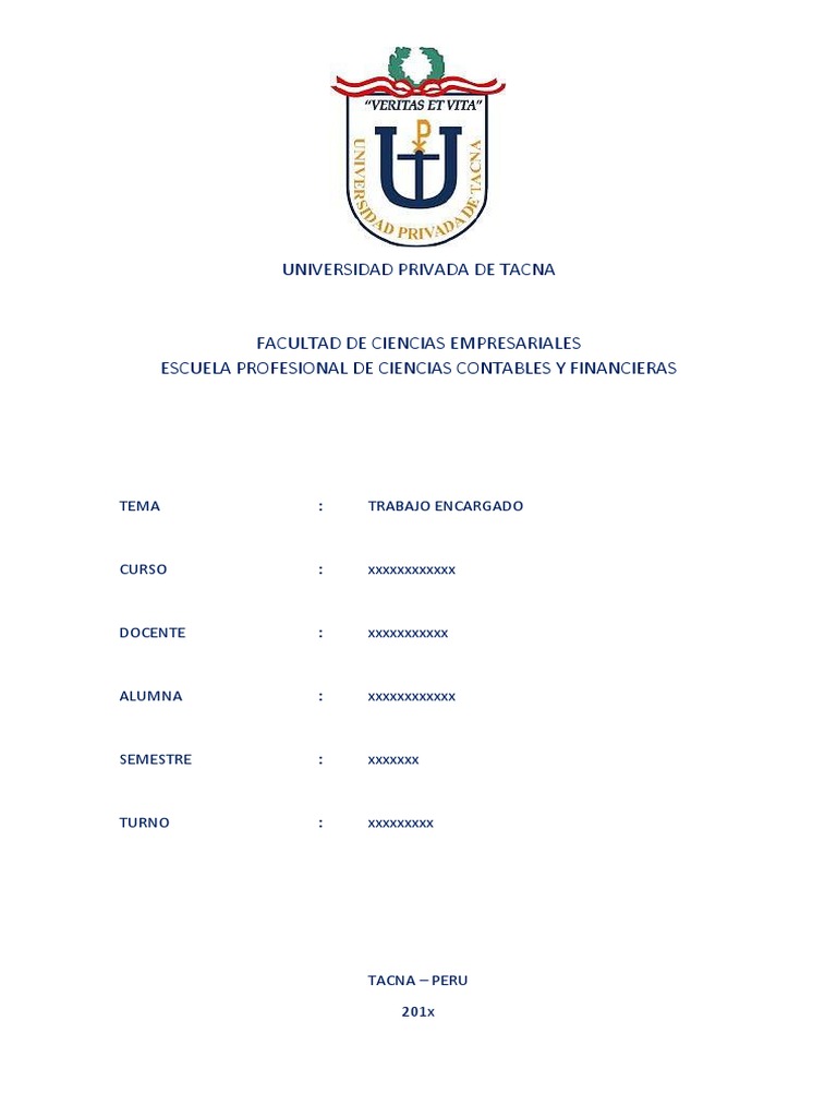 Caratula Upt X | PDF