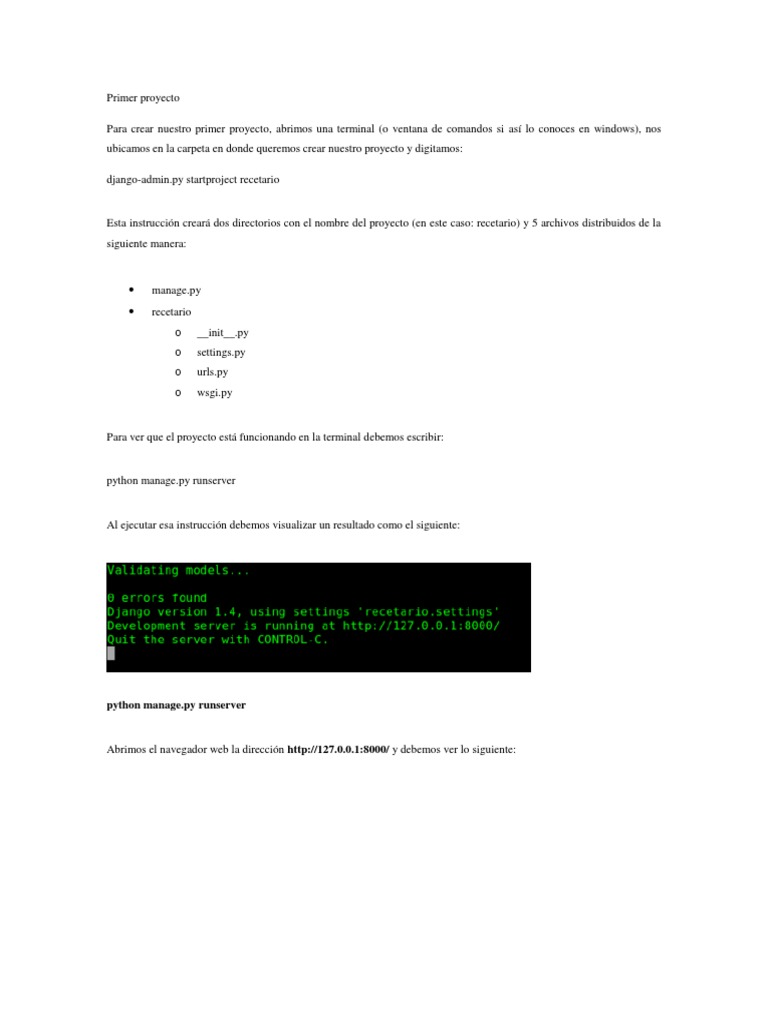 Pyton y Django | PDF | Archivo de computadora | Interfaz de línea de ... Pyton y Django | PDF | Archivo de computadora | Interfaz de línea de ...
