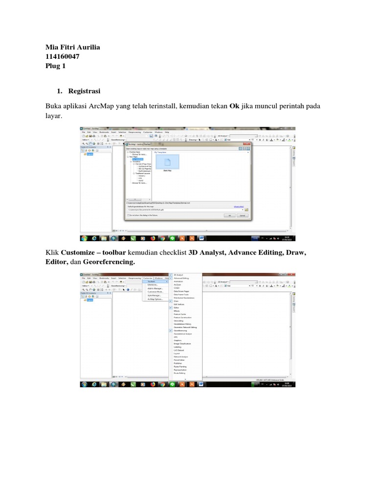 Digitasi Peta Kabupaten Blora | PDF