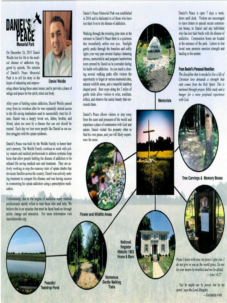 Daniel's Peace Memorial Park | PDF | Memorial