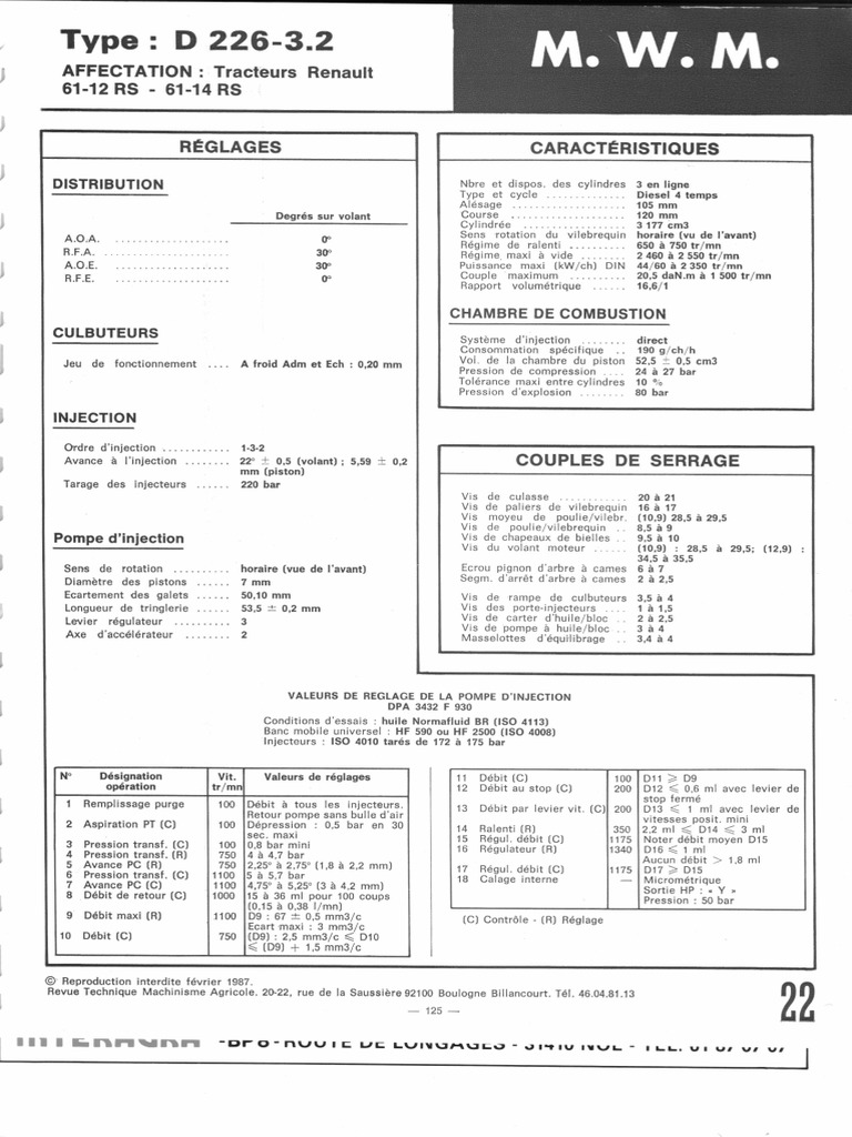 MWM d226 3 2 PDF | PDF