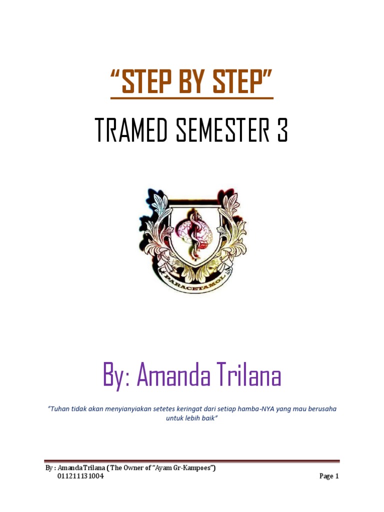 Step Tramed Sem.3 by Amanda | PDF