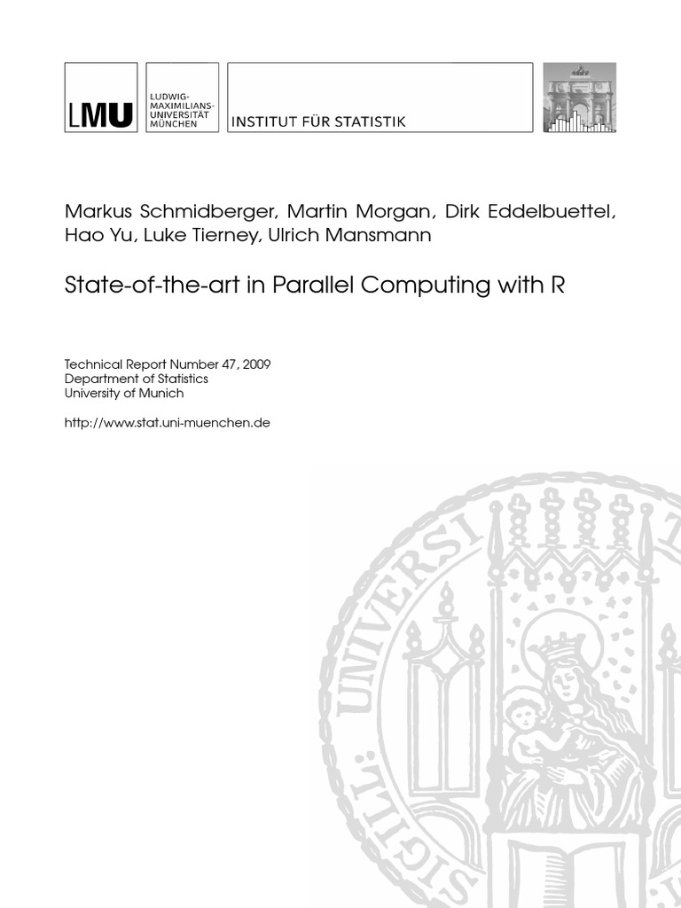 00 State-Of-The-Art in Parallel Computing With R | PDF | R (Programming Language) | Message ...