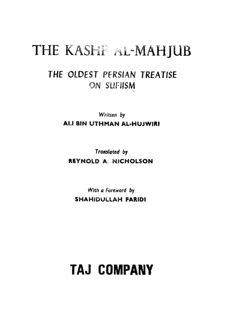 The Kashf Al Mahjub PDF | PDF