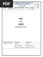 Standard Operating Instructions FOR: Turbine-Generator Barring (Turning ...