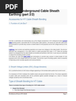 High Voltage Cable Installation Guide | PDF | Duct (Flow) | Pipe (Fluid ...