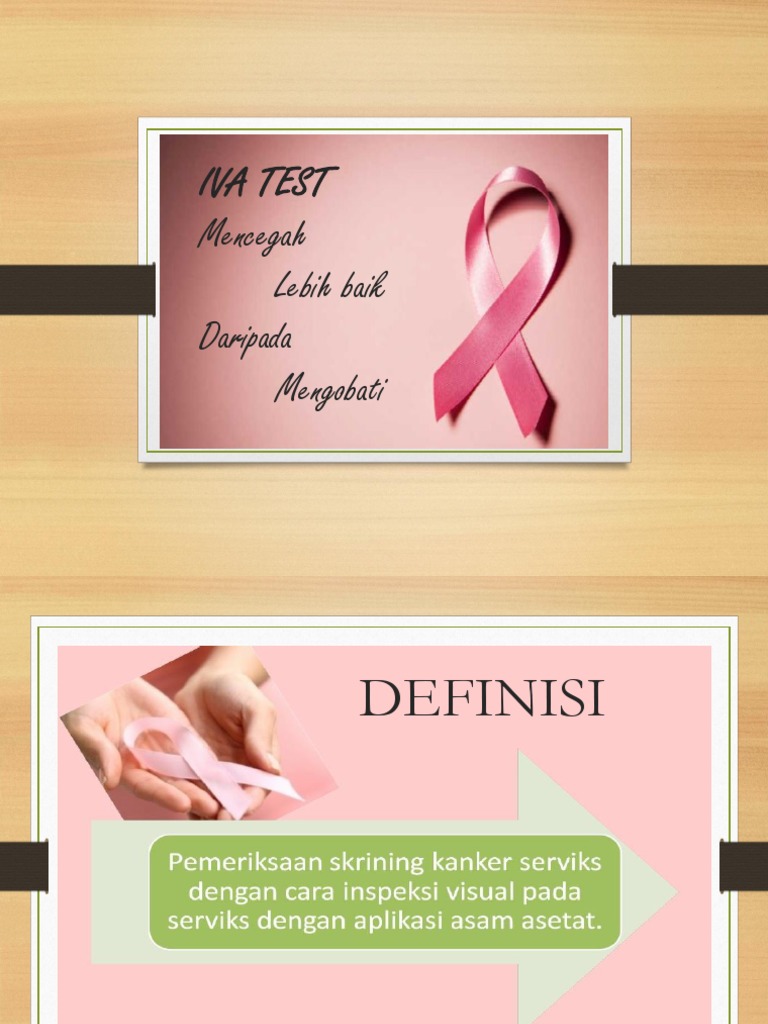 Panduan IVA Test untuk Deteksi Kanker | PDF