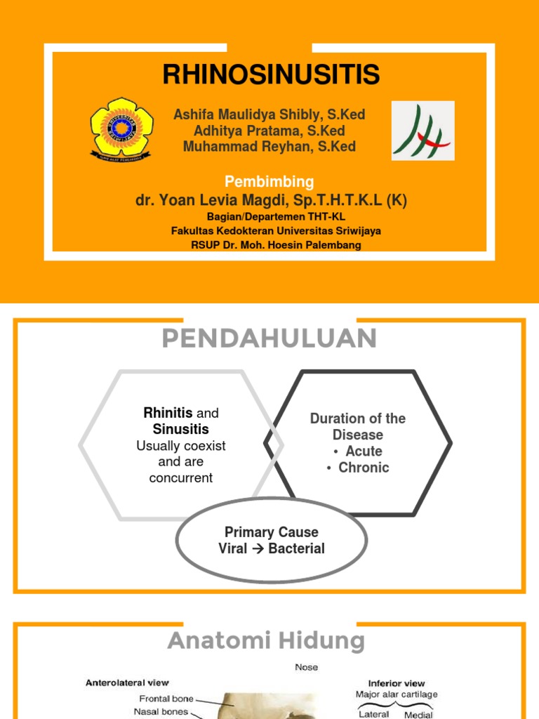 Rhinosinusitis | PDF
