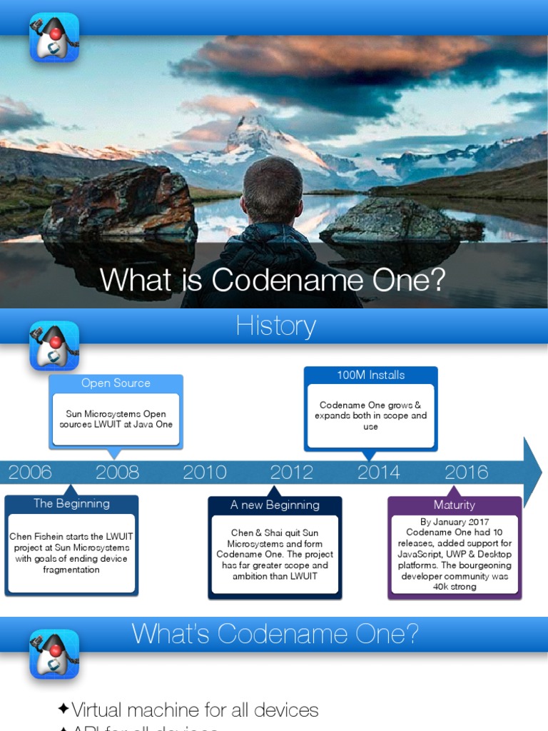 What Is Codename One | PDF | Java (Programming Language) | Computer ...