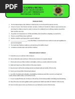Magna Carta of Triskelion Guidelines | PDF | Fraternities And Sororities