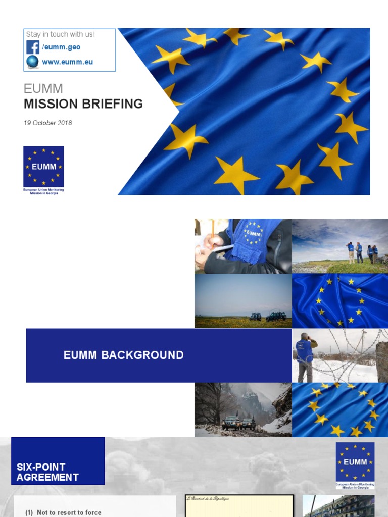 Mission Briefing: /eumm - Geo WWW - Eumm.eu | PDF | Military | National ...