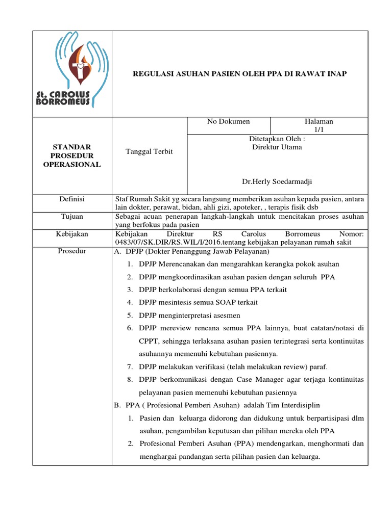 Rencana Asuhan PPA Dengan IAR | PDF
