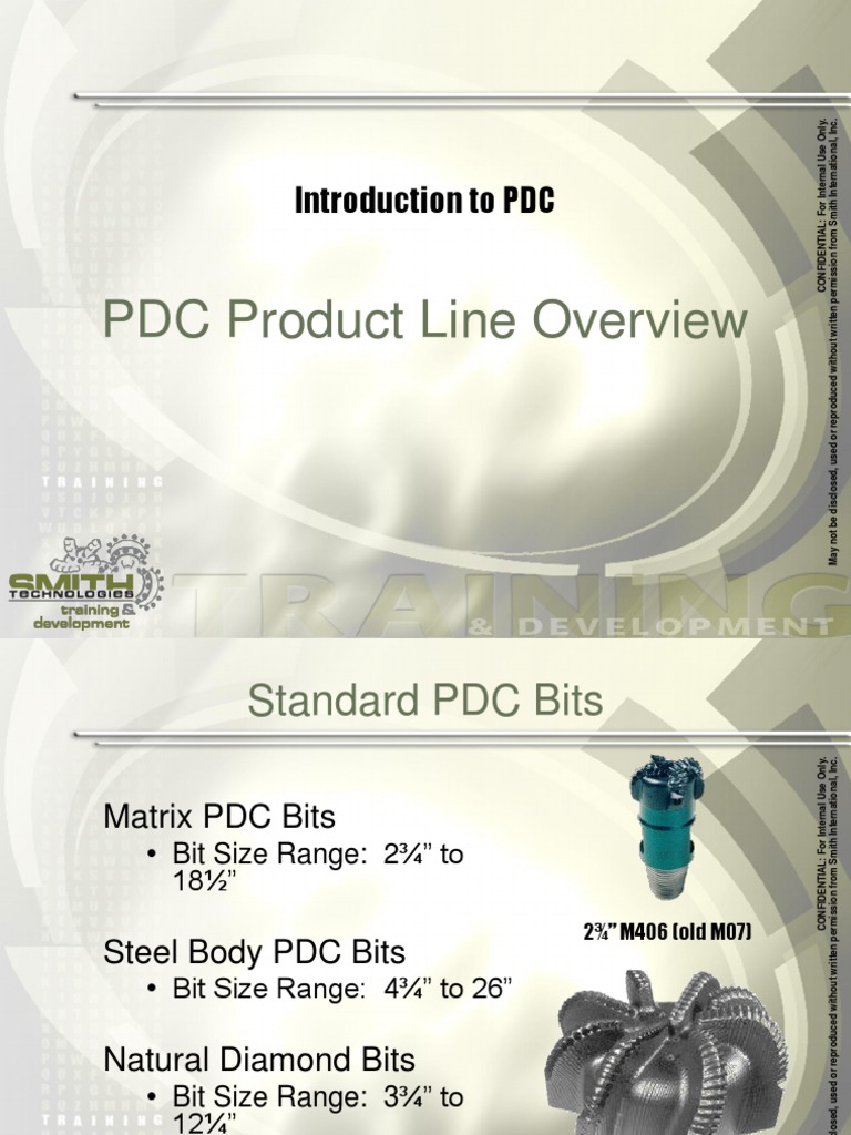 PDC Product Line Overview | PDF | Nature