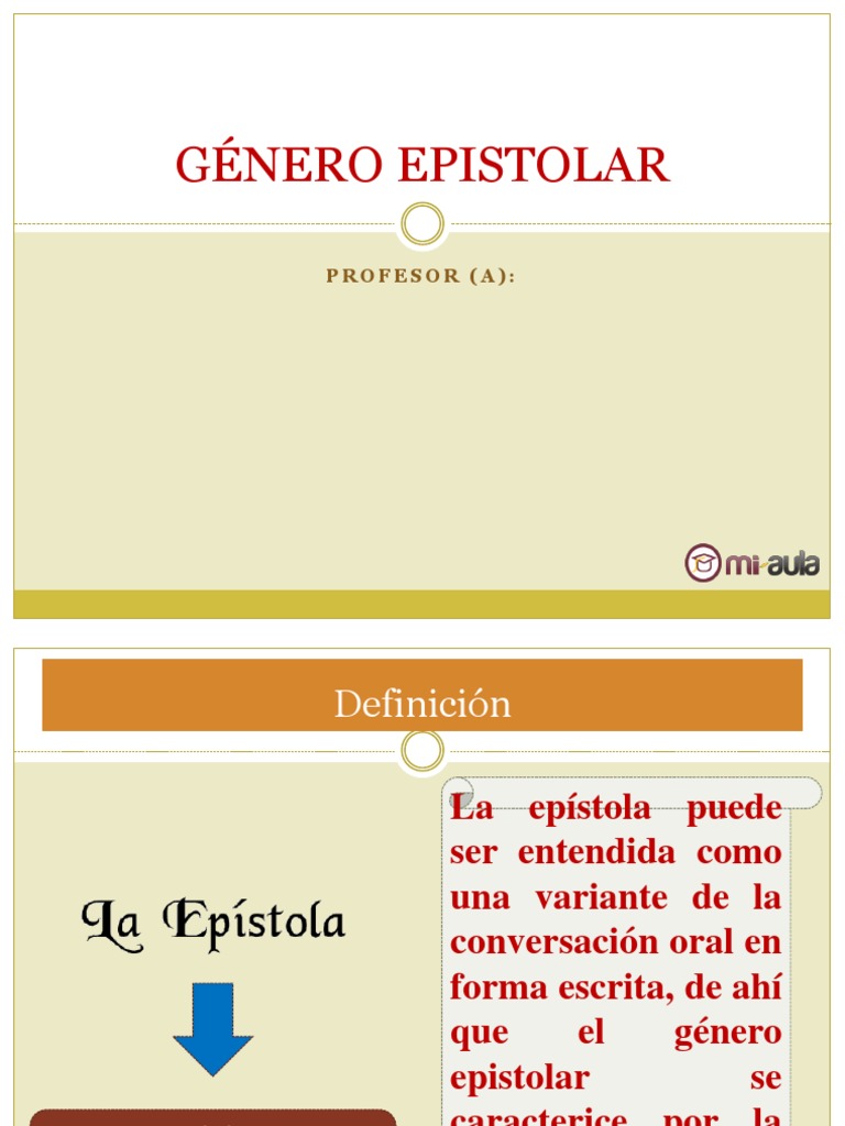 Apunte Genero Epistolar 75563 20170201 20160114 165243 | PDF | Cicerón