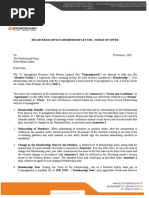 Garden Leave Letter Template | PDF | Finance & Money Management