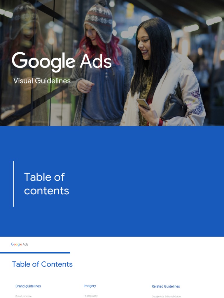 Visual Guidelines Google Ads | PDF | Typography | Icon (Computing)