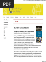 CIBSE Guideline & Recommended Lighting Levels | PDF | Lighting | Warehouse