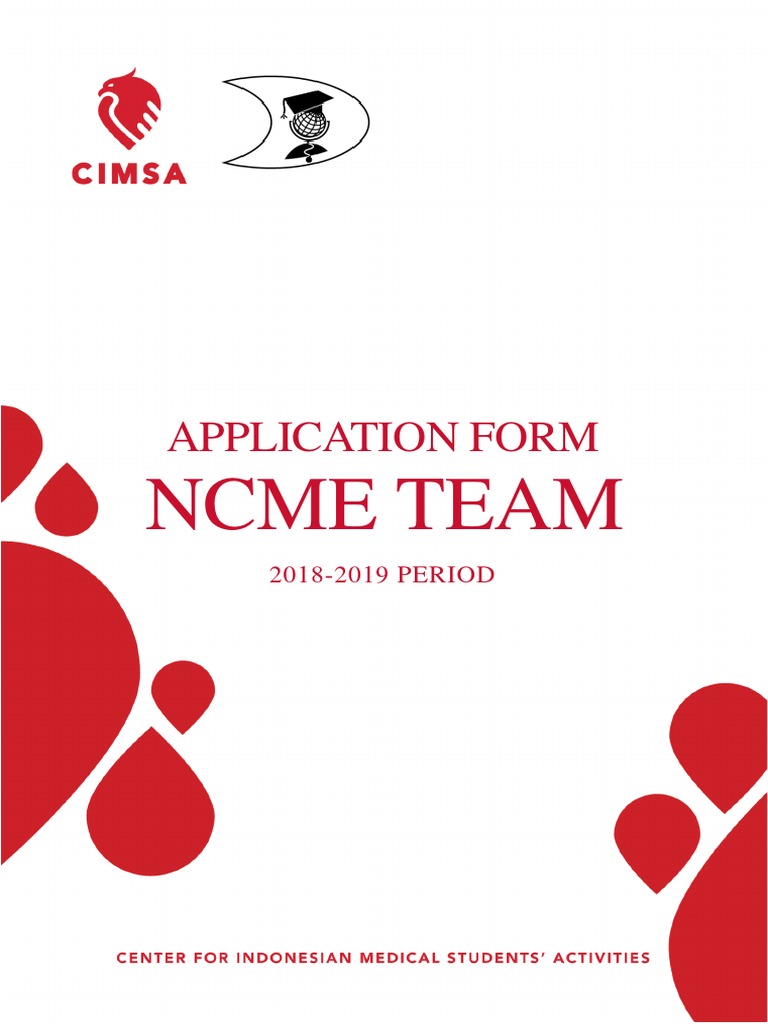 Application Form Oprec NCME Team 18-19 | PDF | Identity Document