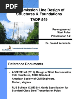 ASCE - SEI - 48-11 - Design of Steel Transmission Pole Structures | PDF