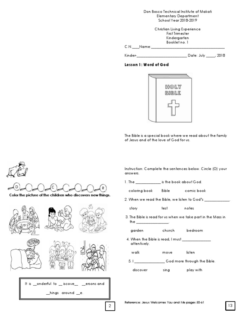 Edited BKL 1 | PDF | Ezra | Amen