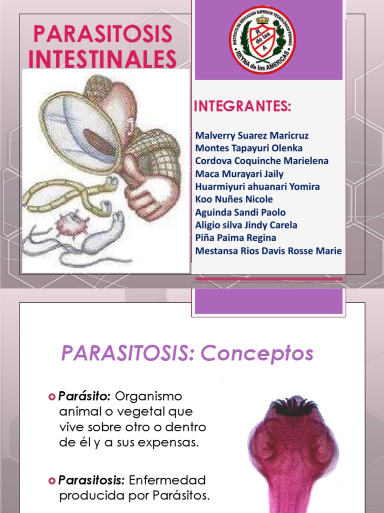 Parasitosis Intestinal | PDF | Parasitología | Medicina