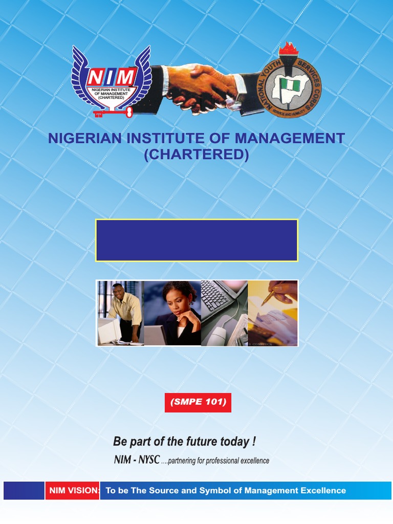 Management Principles and Techniques: Nigerian Institute of Management (Chartered) | PDF | Labor ...