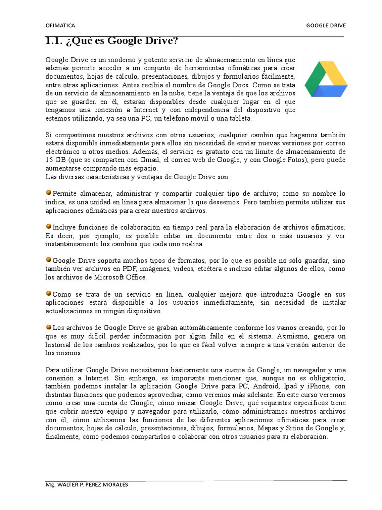Google Drive | PDF | Informática | Software
