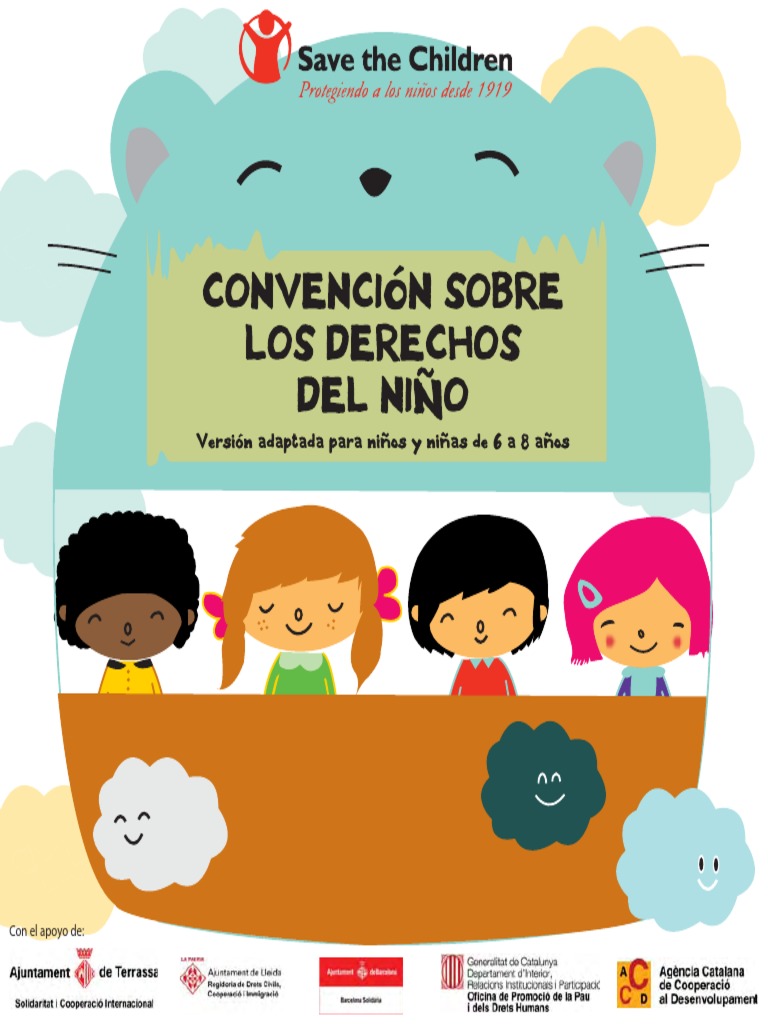 Convención Sobre Los Derechos Del Niño (Adaptada A Niños Entre 6 y 8 ...