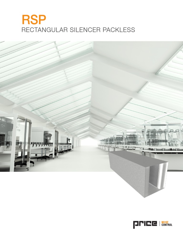 RSP Catalog Page | PDF | Decibel | Duct (Flow)