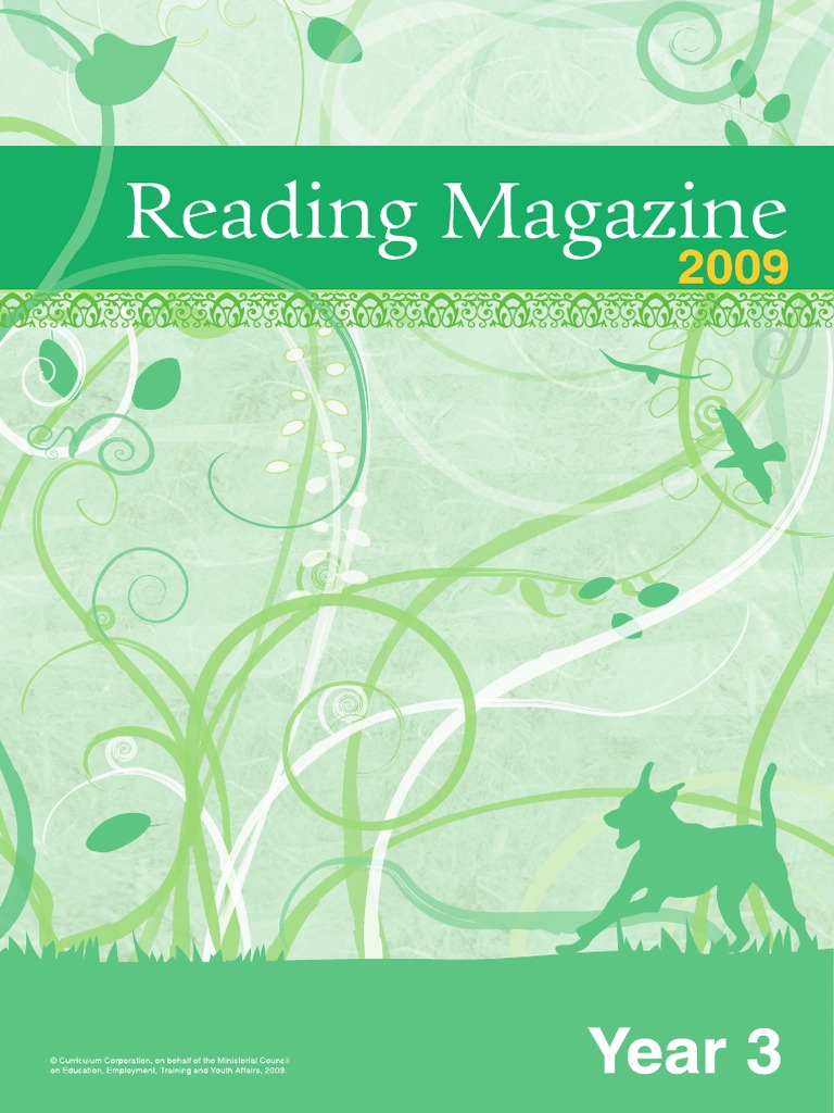 NAPLAN 2009 Final Test Reading Year 3 | PDF