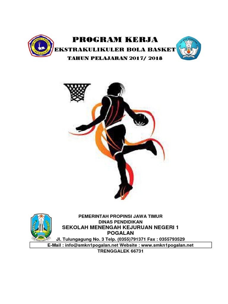 Program Kerja Ekskul Basket 2017-2018 | PDF