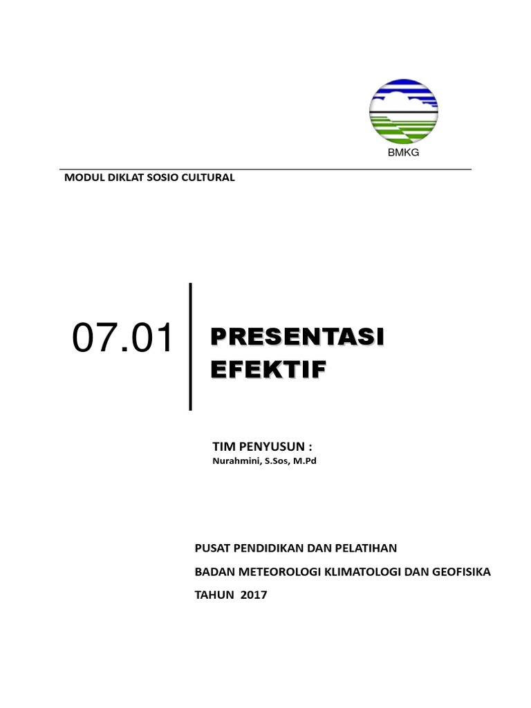 Modul Presentasi Efektif | PDF