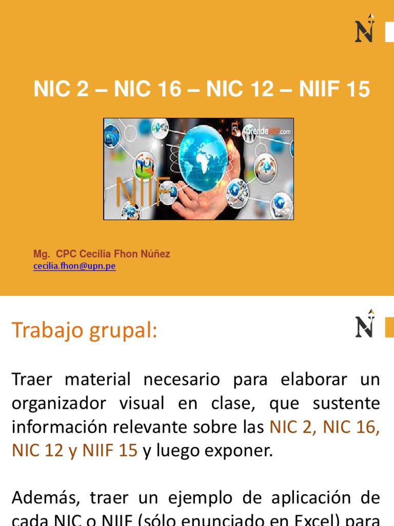 Nic 2 - Nic 16 - Nic 12 - Niif 15 | PDF | normas internacionales de ...