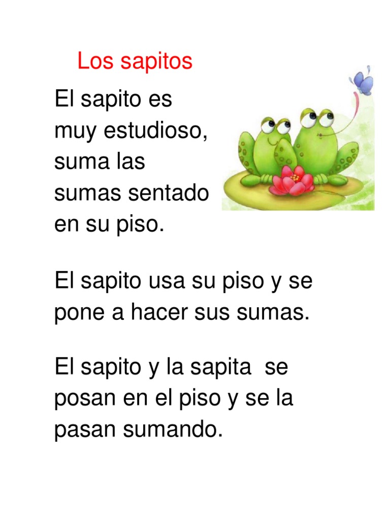 Los Sapitos | PDF